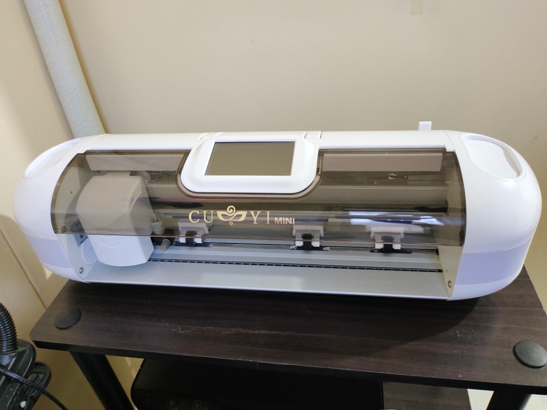 Cuyi Mini Cutter Plotter (Bluetooth touchscreen), Computers & Tech ...