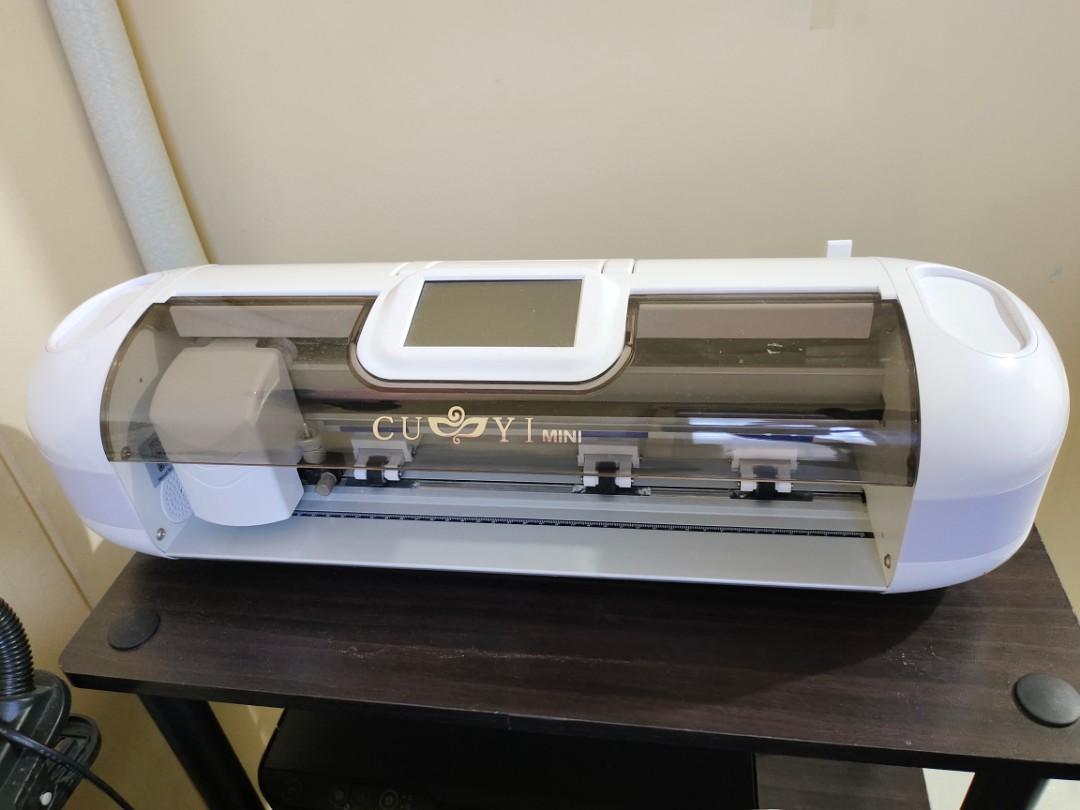 Cuyi Mini Cutter Plotter (Bluetooth touchscreen), Computers & Tech ...