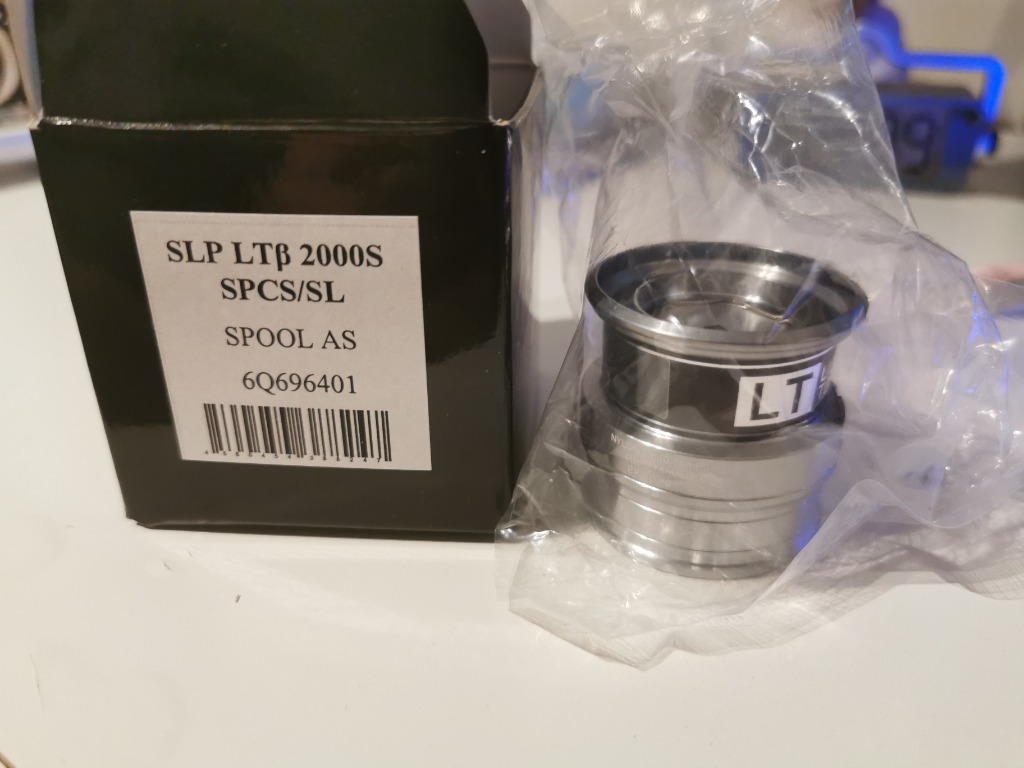 Daiwa slp works spool silver 2000s, Sports Equipment, Fishing on Carousell