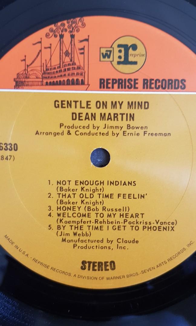 Dean Martin lp vinyl record, Hobbies & Toys, Music & Media, Vinyls on ...