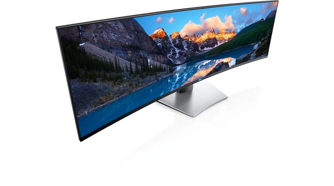 Dell UltraSharp 49 Curved Monitor: U4919DW, Computers & Tech, Desktops ...