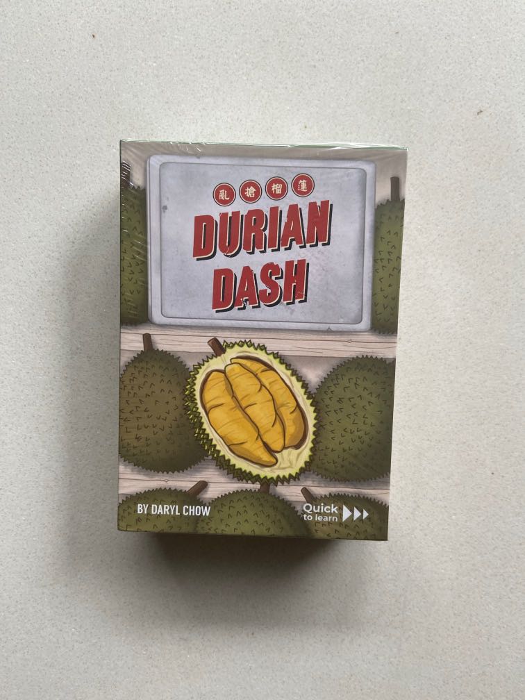 Durian Dash card game, Hobbies & Toys, Toys & Games on Carousell