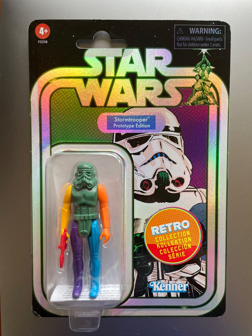 Exclusive Star Wars Retro Collection Stormtrooper Prototype Edition ...