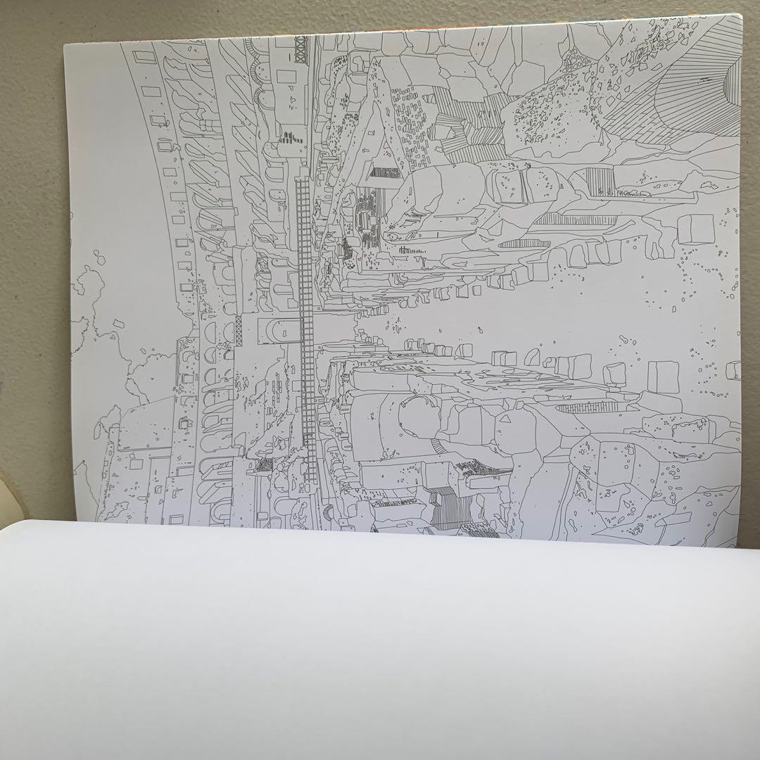 EXTREME COLOURING AMAZING WORLD ADULT COLORING BOOK, Hobbies & Toys ...