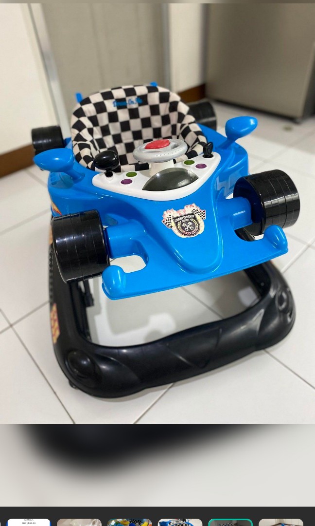 F1 Car Baby Walker, Babies & Kids, Baby Nursery & Kids Furniture, Cots ...