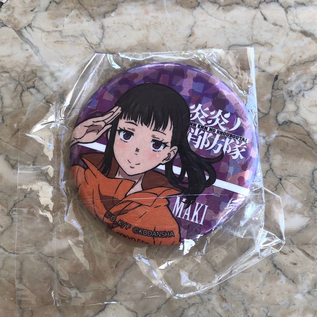 Fire Force Maki Magnet, Hobbies & Toys, Memorabilia & Collectibles, Fan ...