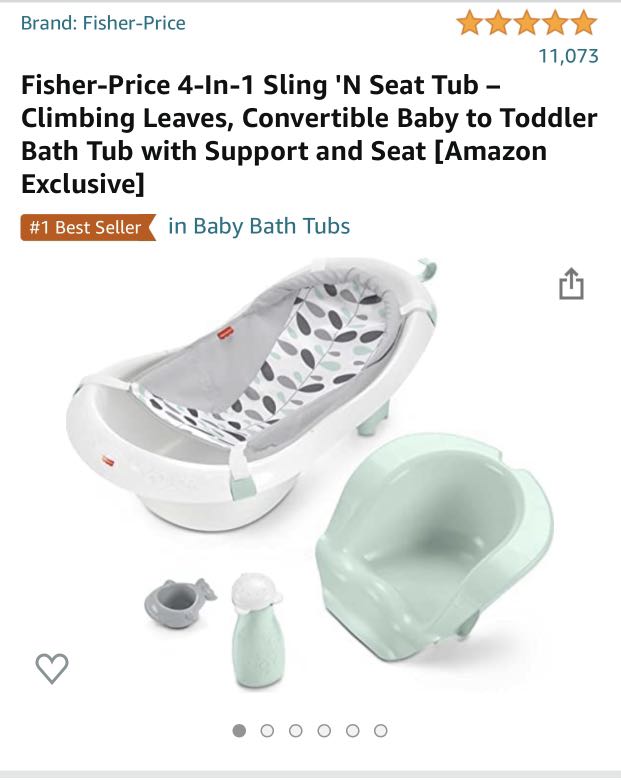 Fisher price bath tub, Babies & Kids, Bathing & Changing, Bathtub ...