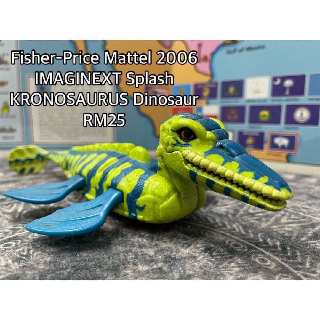 Fisherprice mattel 2006 imaginext splash kronosaurus dinosaur, Hobbies ...