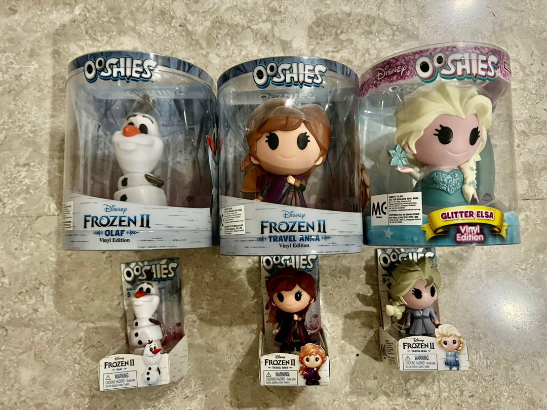 FROZEN Ooshies Full set New in packaging, Hobbies & Toys, Toys & Games ...