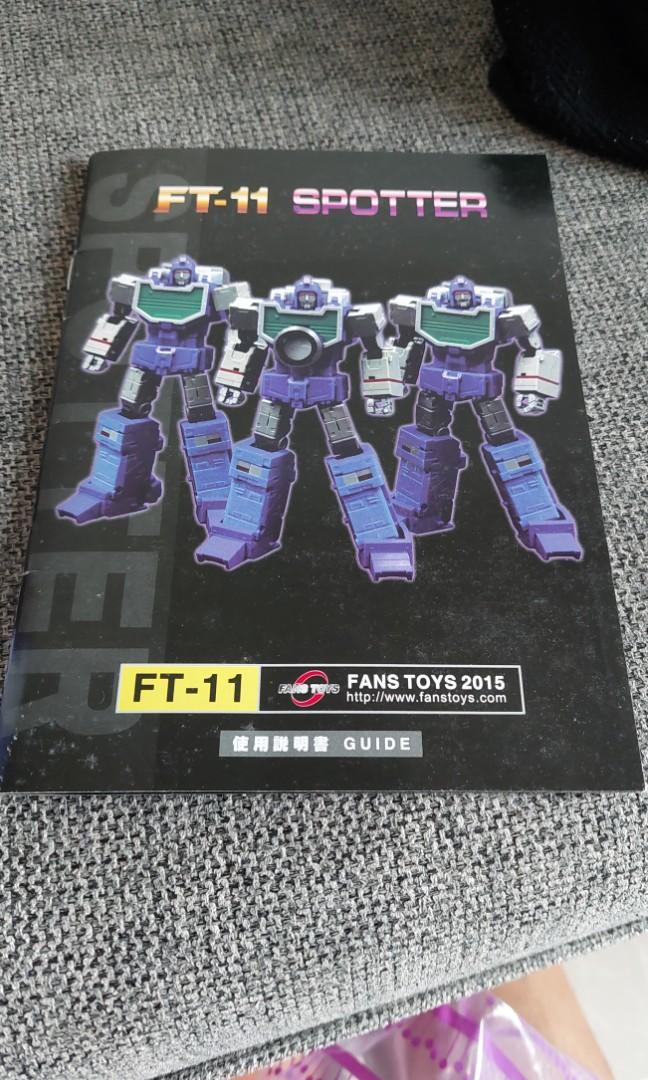 FT-11 Fanstoys Spotter (Transformers Masterpiece Reflector), Hobbies ...