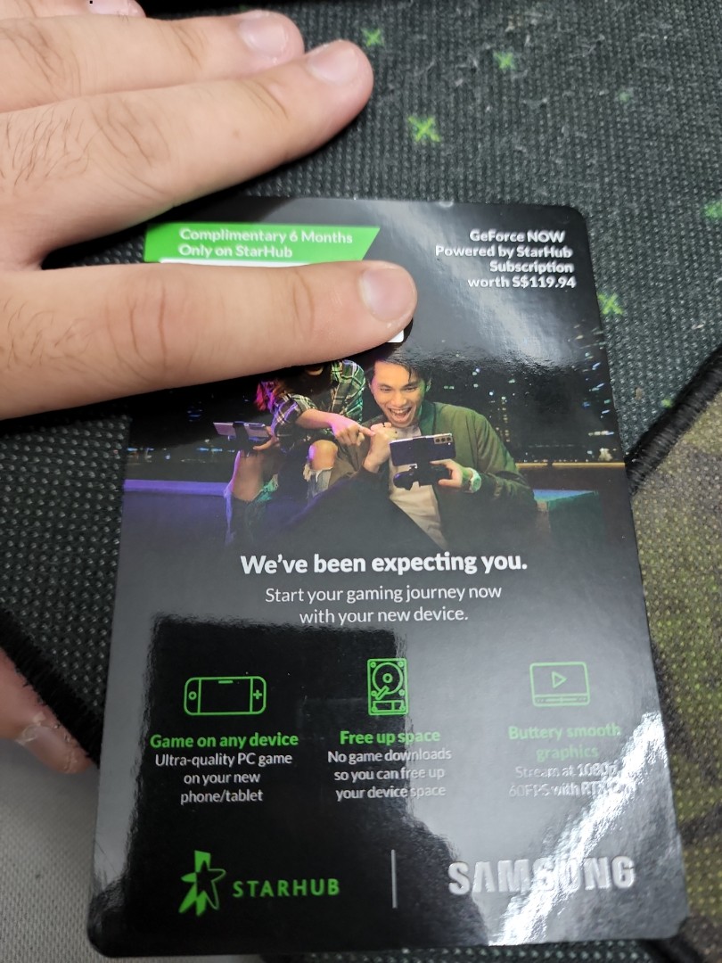 GeForce NOW 6 months subscription, Video Gaming, Gaming Accessories ...