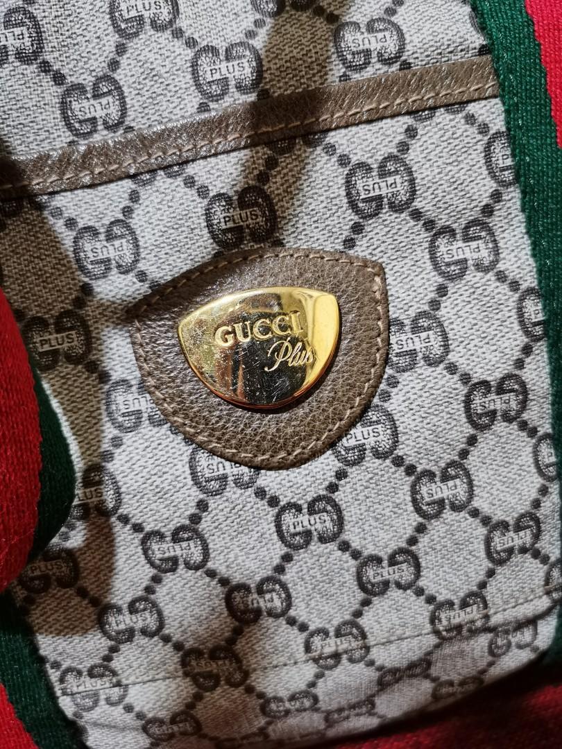 Gucci plus vintage cherry line travel tote, Women's Fashion, Bags ...