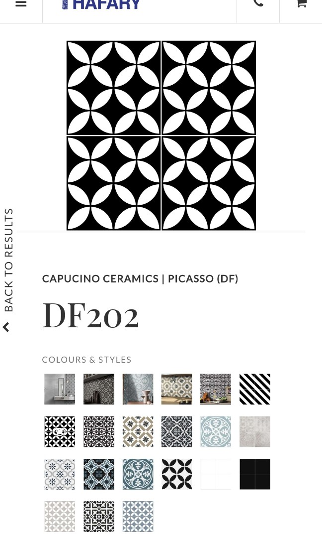 Hafary DF-202 Wall Tiles, Furniture & Home Living, Home Decor, Other ...