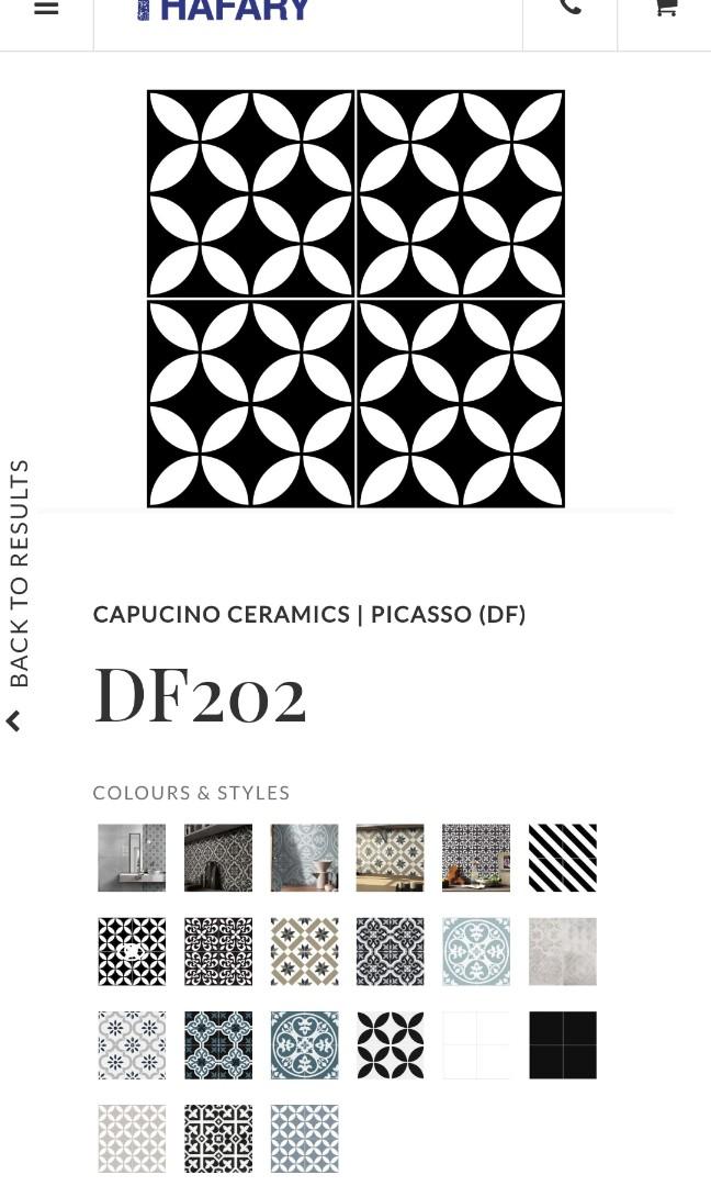 Hafary DF-202 Wall Tiles, Furniture & Home Living, Home Decor, Other ...