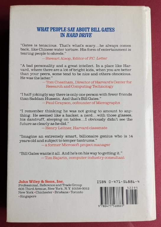 Hard Drive - Bill Gates and the Making of the Microsoft Empire, Hobbies ...