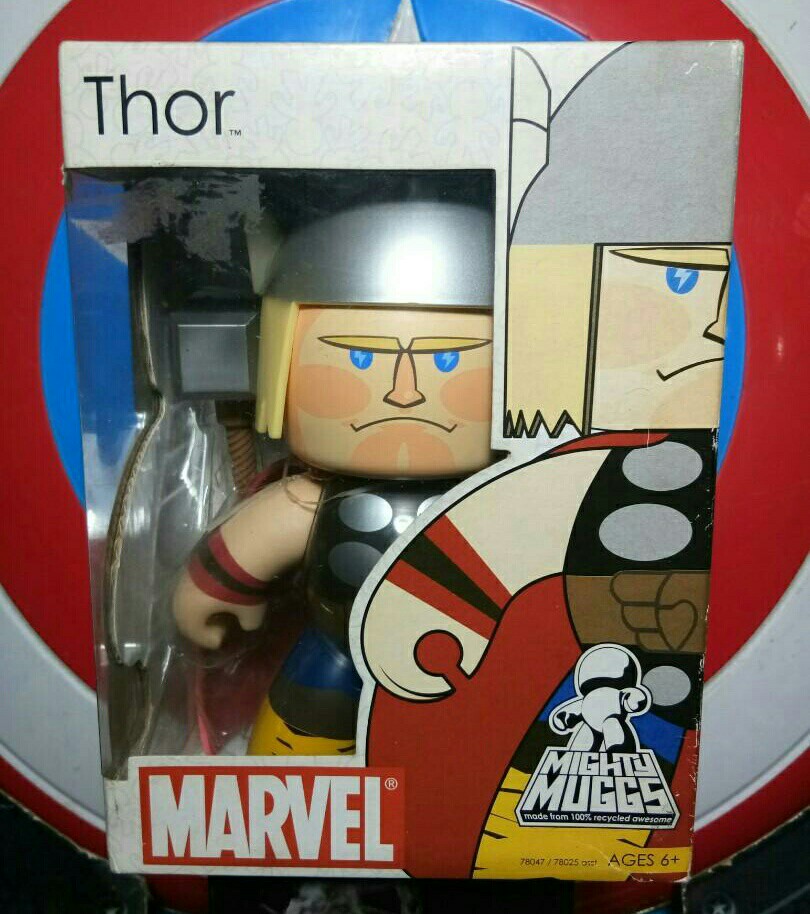 Hasbro Marvel Mighty Muggs Series 3 Thor Vinyl Figure, Hobbies & Toys ...