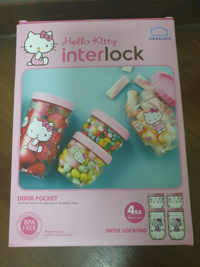Hello kitty lock & lock containers, Furniture & Home Living ...