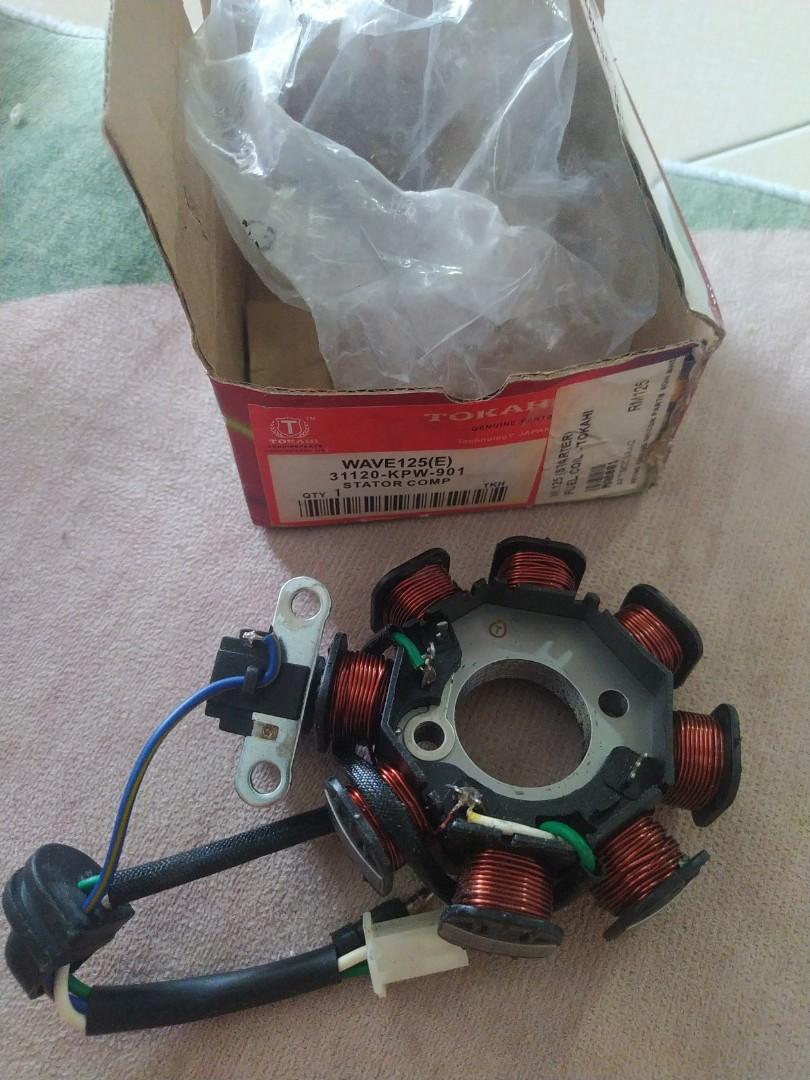Honda wave 125 stator comp, Motorcycles, Motorcycle Accessories on ...