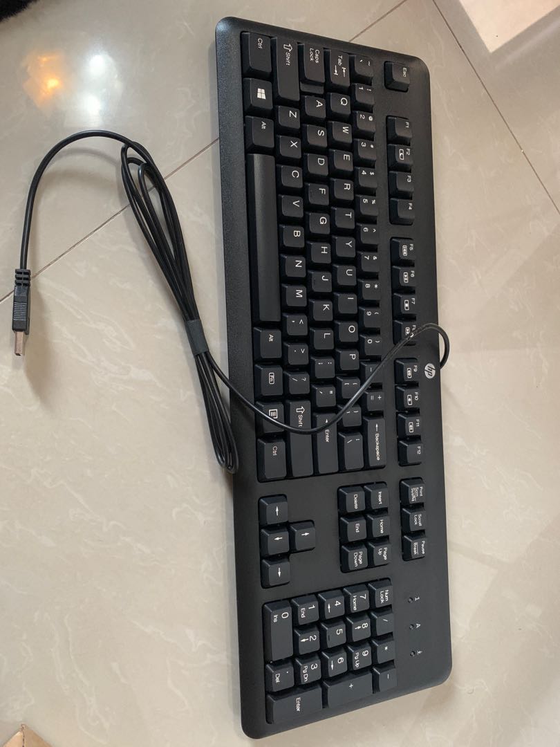 HP Keyboard, Computers & Tech, Parts & Accessories, Computer Keyboard ...