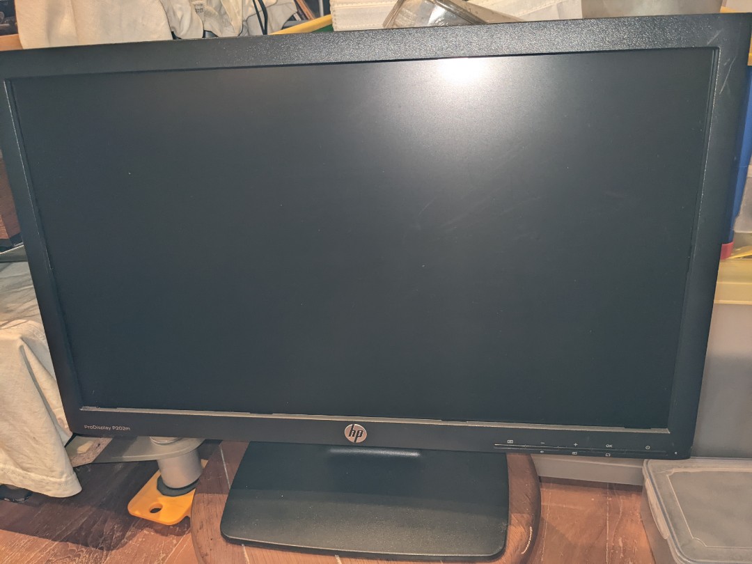 HP ProDisplay P202m PC monitor 20 inches, Computers & Tech, Desktops on ...