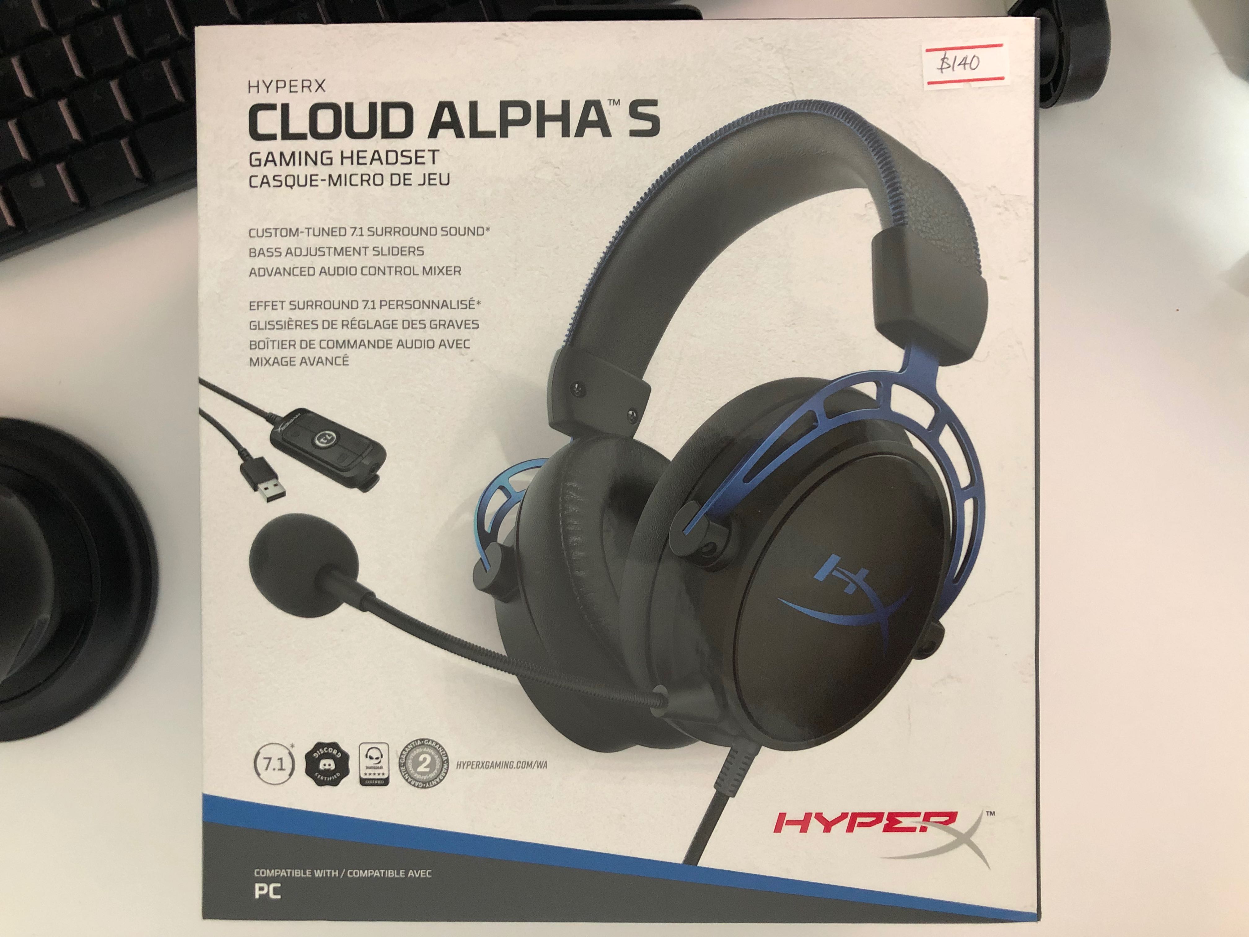 HyperX Cloud Alpha S, Audio, Headphones & Headsets on Carousell