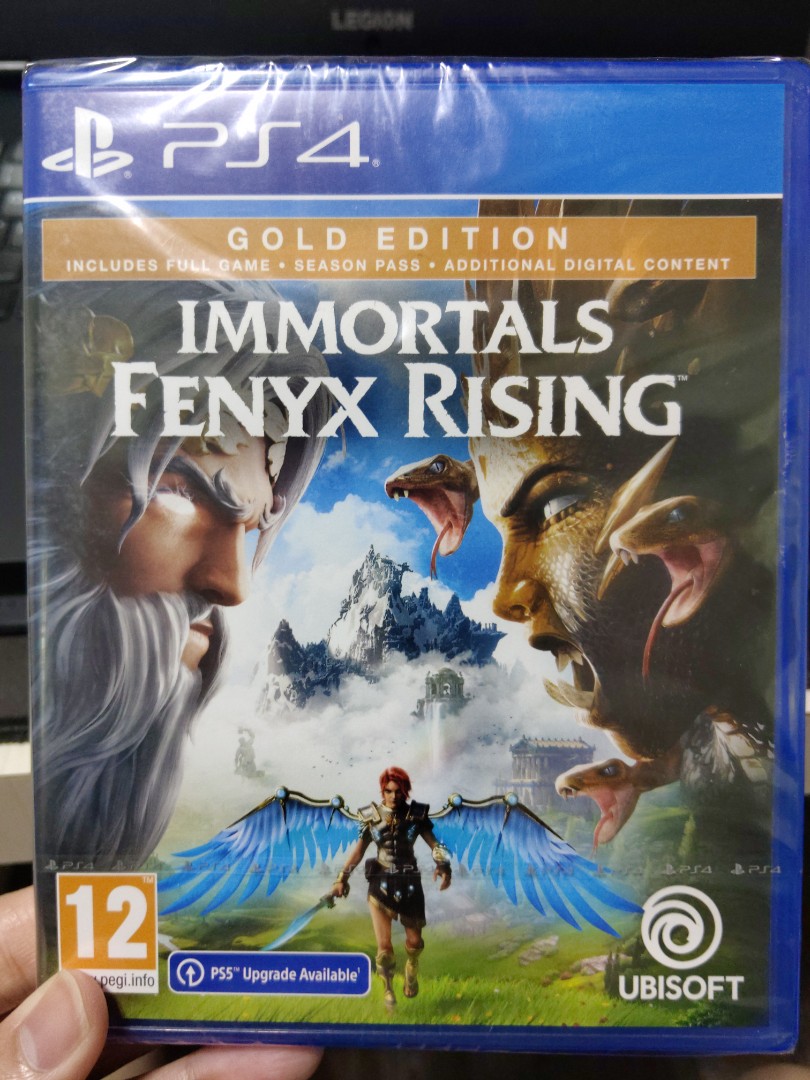 Immortal Fenyx Rising PS4 Gold Edition, Video Gaming, Video Games ...