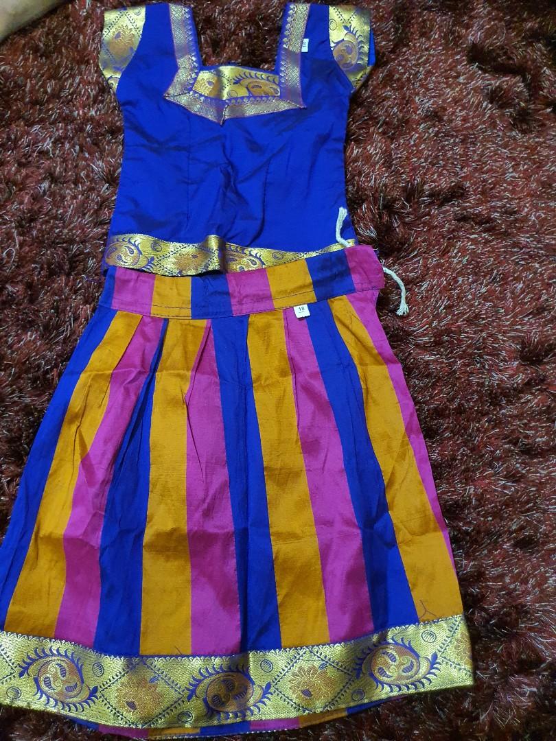 Deepavali diwali pavadai (traditional clothes), Babies & Kids, Babies ...