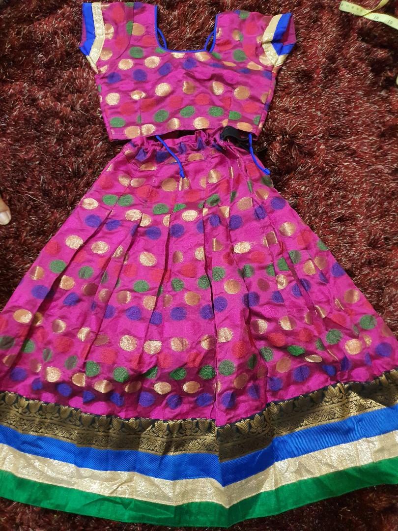 Deepavali diwali pavadai (traditional clothes), Babies & Kids, Babies ...