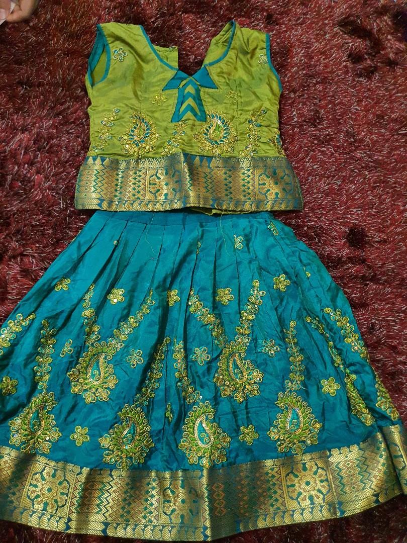 Deepavali diwali pavadai (traditional clothes), Babies & Kids, Babies ...