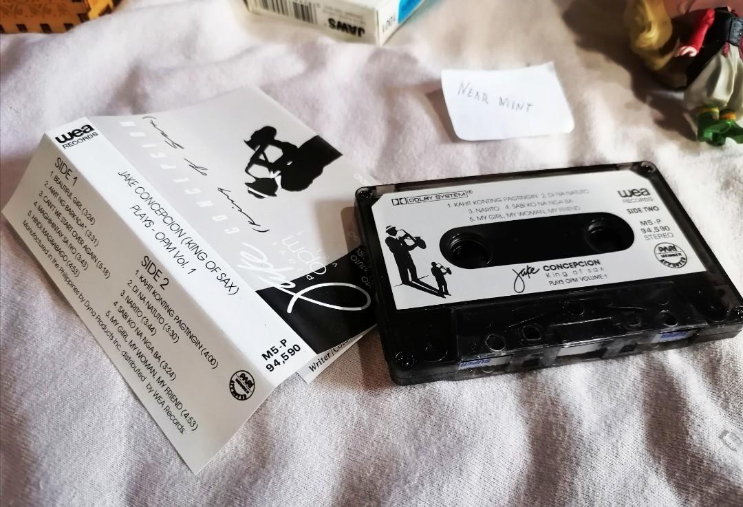 Jake Concepcion King Of Sax Original Cassette Tapes For Sale Cassettes Tape Audio Music Opm