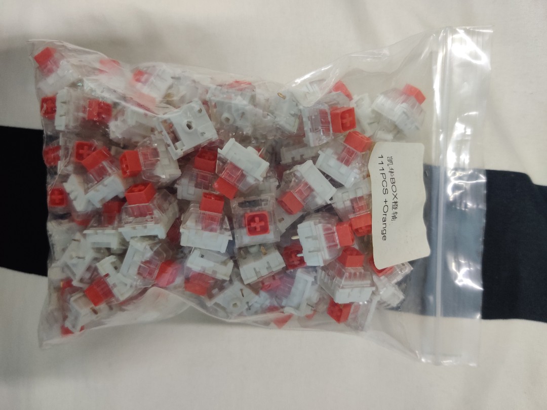 Kailh Box Orange Switches, Computers & Tech, Parts & Accessories ...