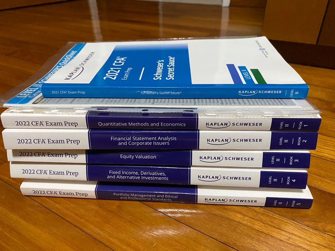 Kaplan 2022 CFA Level 2, Hobbies & Toys, Books & Magazines, Textbooks ...
