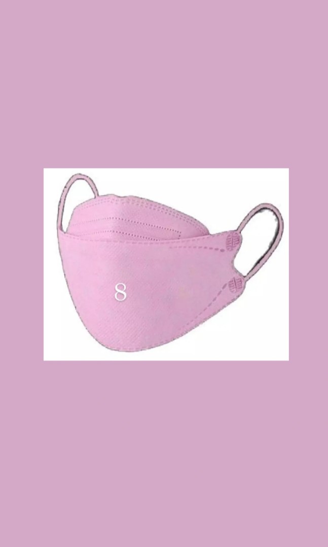 KF94 Masks Pink, Health & Nutrition, Face Masks & Face Shields on Carousell