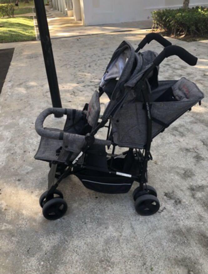 Kinderwagon double stroller, Babies & Kids, Going Out, Strollers on ...