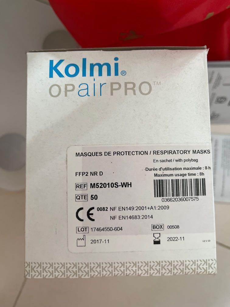 Kolmi OP air PRO, Health & Nutrition, Face Masks & Face Shields on ...