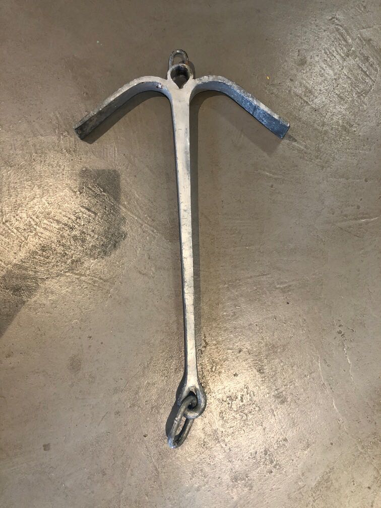 Large boat anchor fishing, Sports Equipment, Fishing on Carousell
