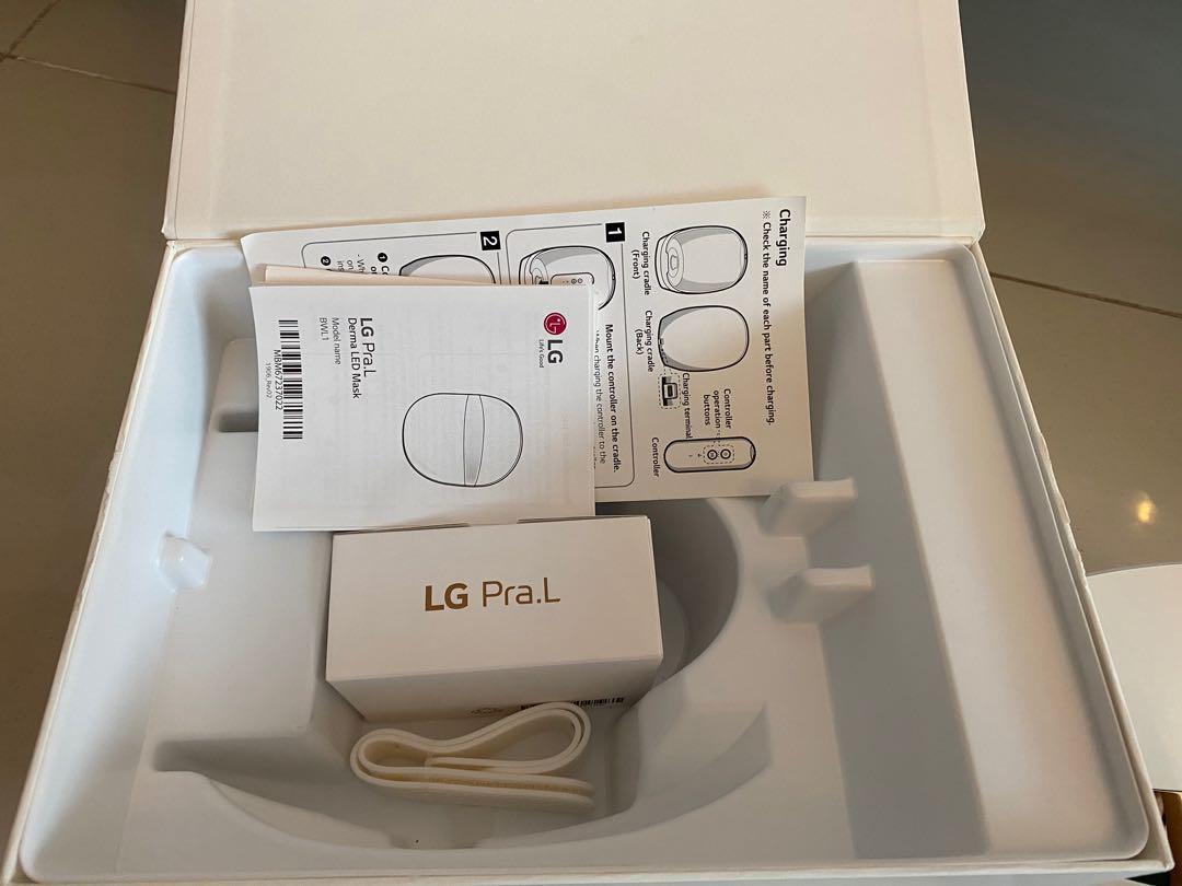 LG Pra. L Derma LED Mask, Beauty & Personal Care, Face, Face Care on ...