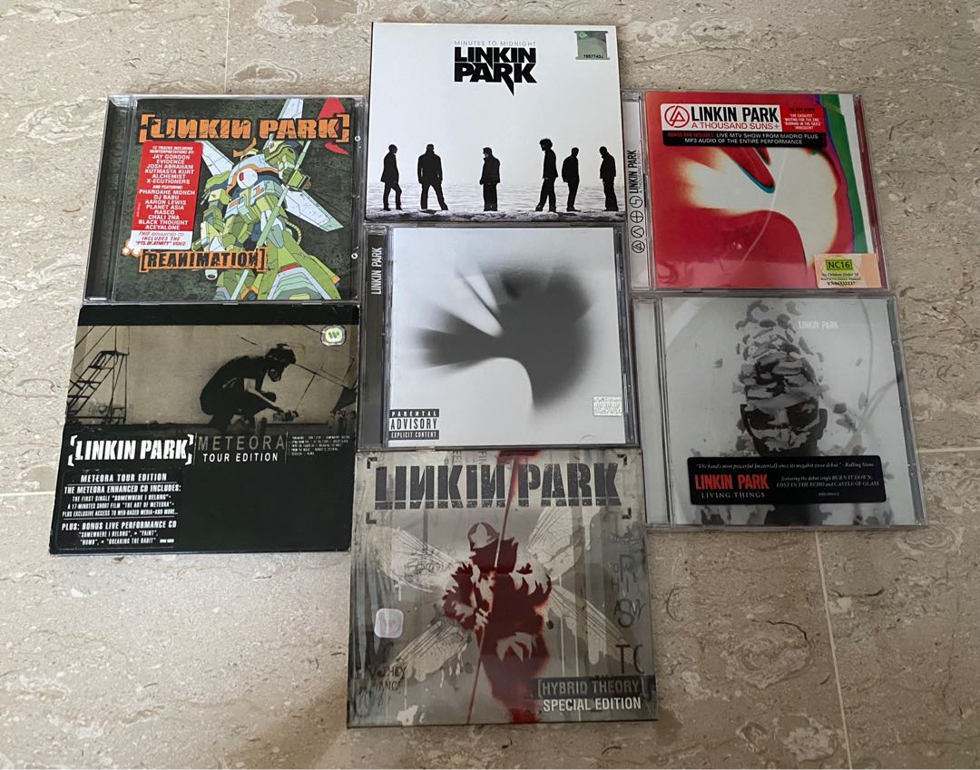 Linkin Park CDs, Hobbies & Toys, Music & Media, CDs & DVDs on Carousell