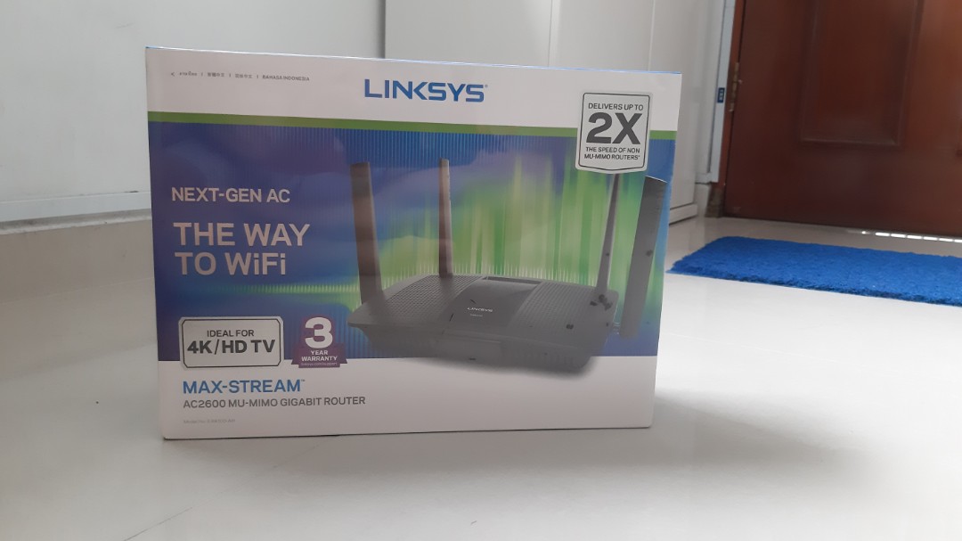 Linksys Max-Stream Router, Computers & Tech, Parts & Accessories ...