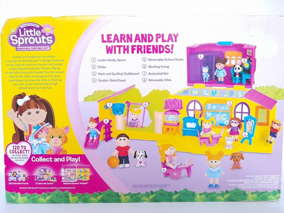 Little Sprouts Cabbage Patch Kids Cabbage Academy Playset, Hobbies ...