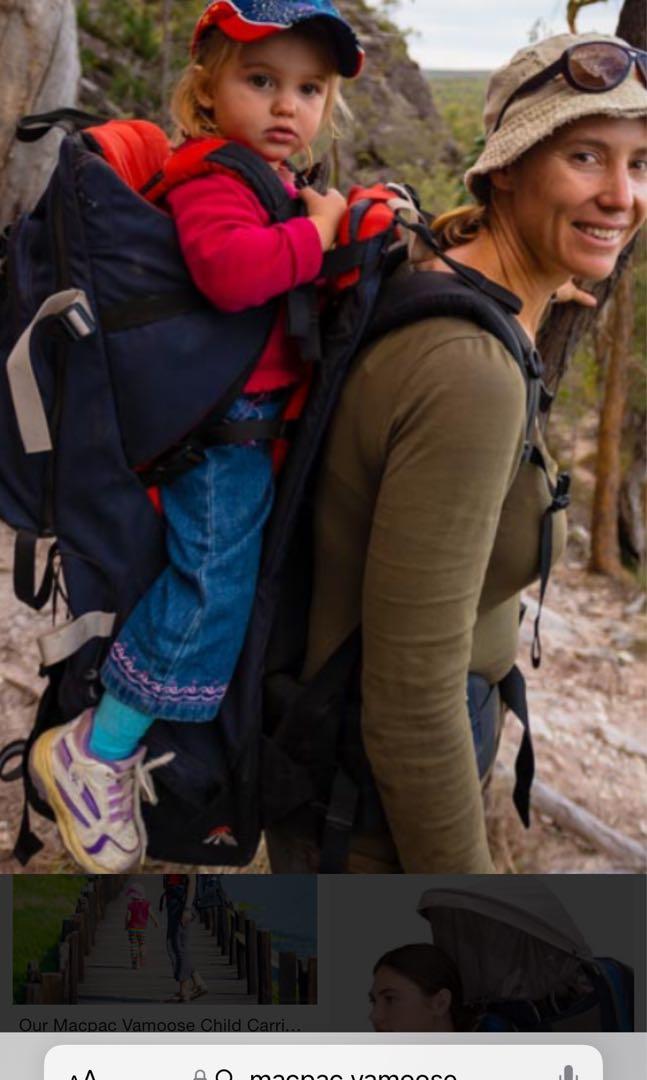 Macpac vamoose carrier hiking, Babies & Kids, Going Out, Carriers ...
