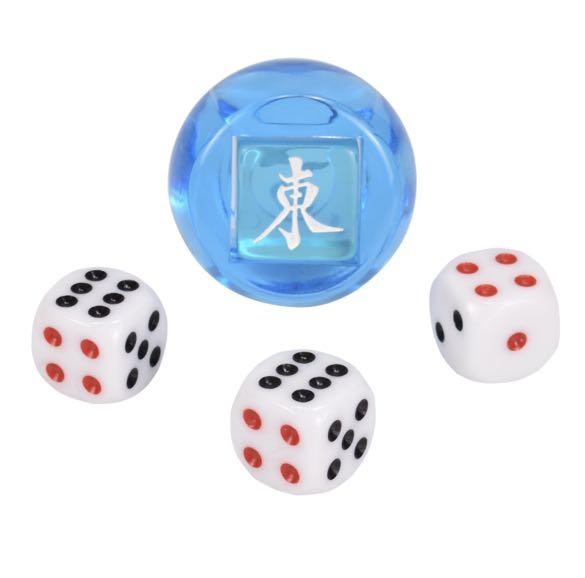 Mahjong wind direction with dice, Hobbies & Toys, Toys & Games on Carousell
