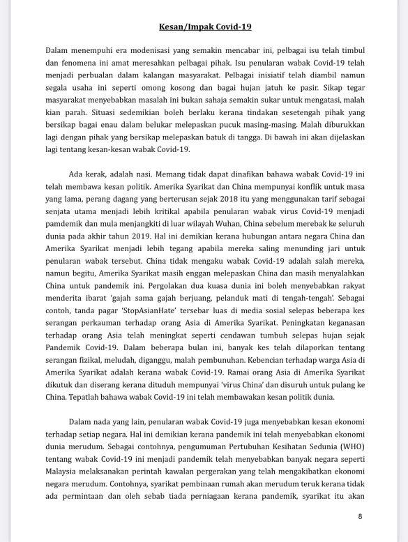 Malay First IGCSE notes- Sample Karangans, Hobbies & Toys, Books ...