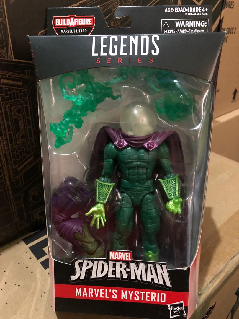 Marvel Legends LIZARD BAF MYSTERIO, Hobbies & Toys, Toys & Games on ...