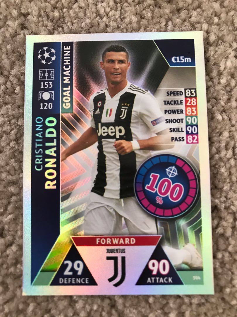 Match Attax Champions League | Cristiano Ronaldo goal machine, Hobbies ...