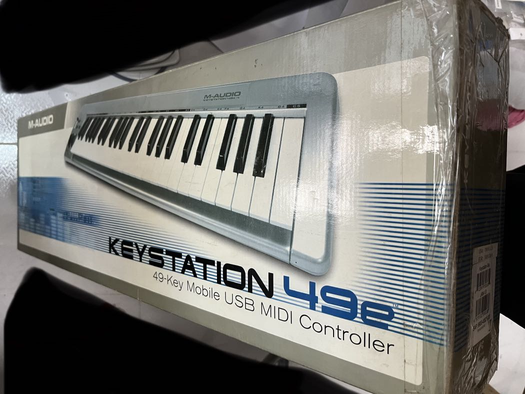 M-audio keystation 49e, 興趣及遊戲, 音樂樂器 & 配件, 樂器 - Carousell