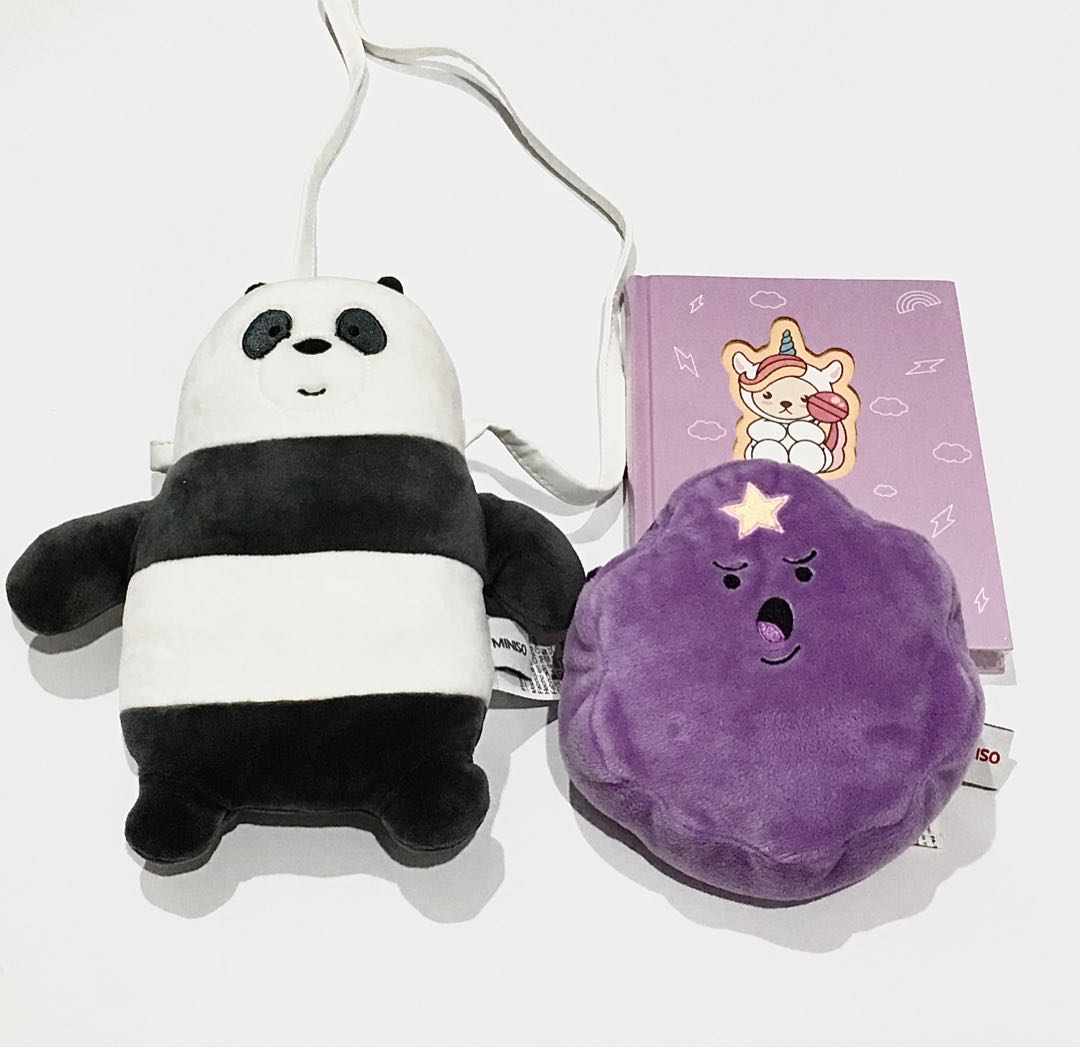 MINISO (Phone bag, Pouch and Notebook) Set, Women's Fashion, Bags ...