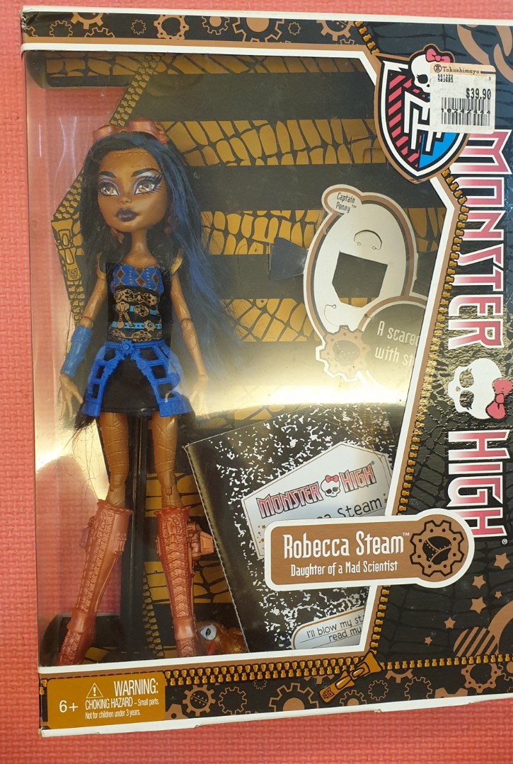Monster High Rebecca Steam Doll, Hobbies & Toys, Toys & Games on Carousell