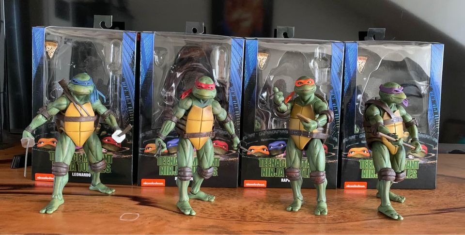 NECA TMNT Set (Authentic), Hobbies & Toys, Toys & Games on Carousell