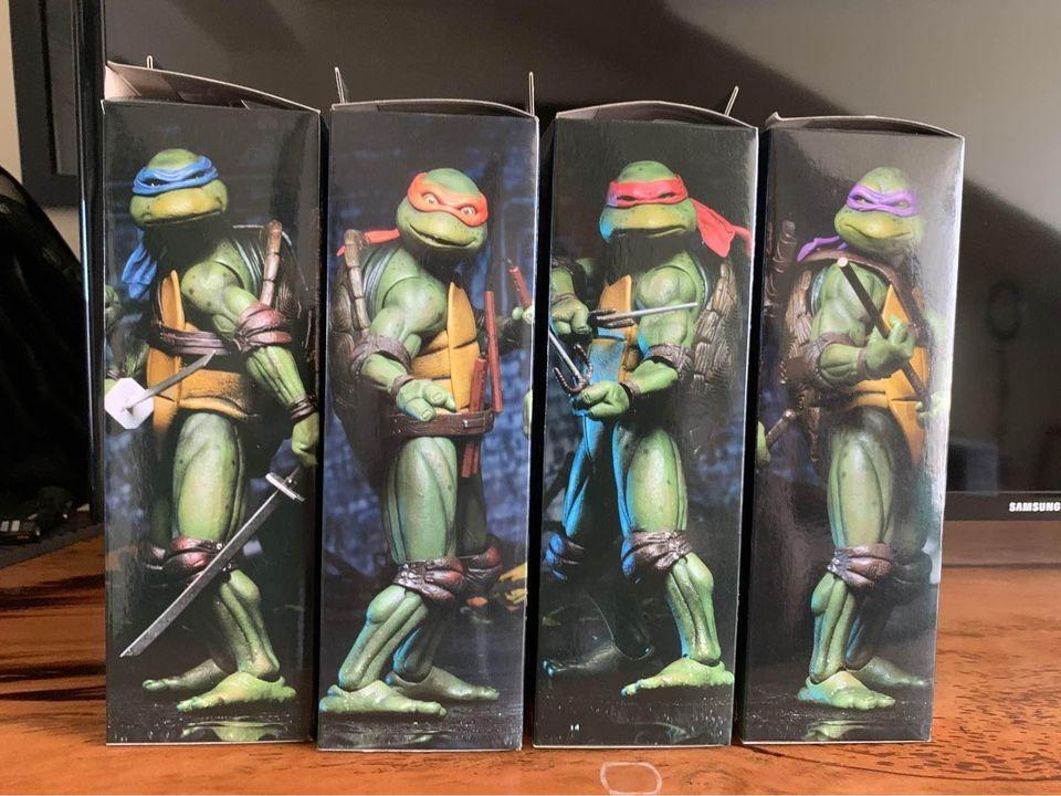 NECA TMNT Set (Authentic), Hobbies & Toys, Toys & Games on Carousell
